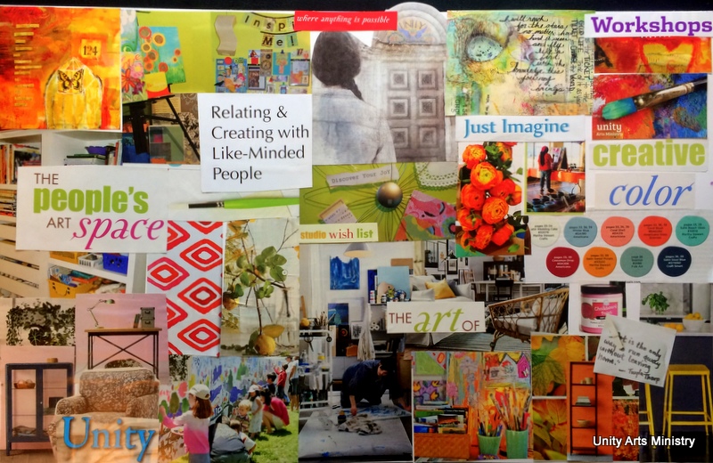 Vision Board Party 2026 - Unity Arts Ministry